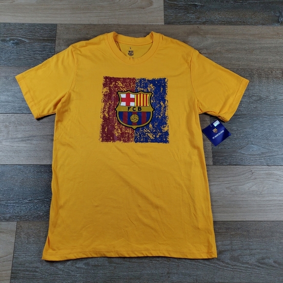 Fc Barcelona | Shirts | Soccer Fc Barcelona Color Logo Tshirt Size L ...